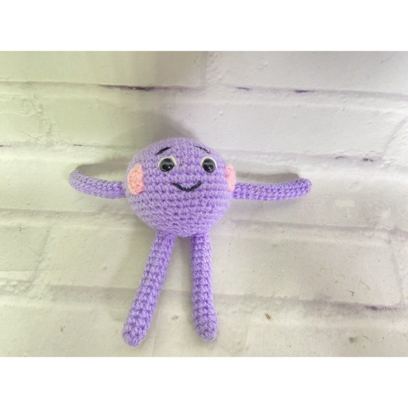 Handmade | Toys | Bumble Nums Humble Super Simple Songs Purple Crochet ...